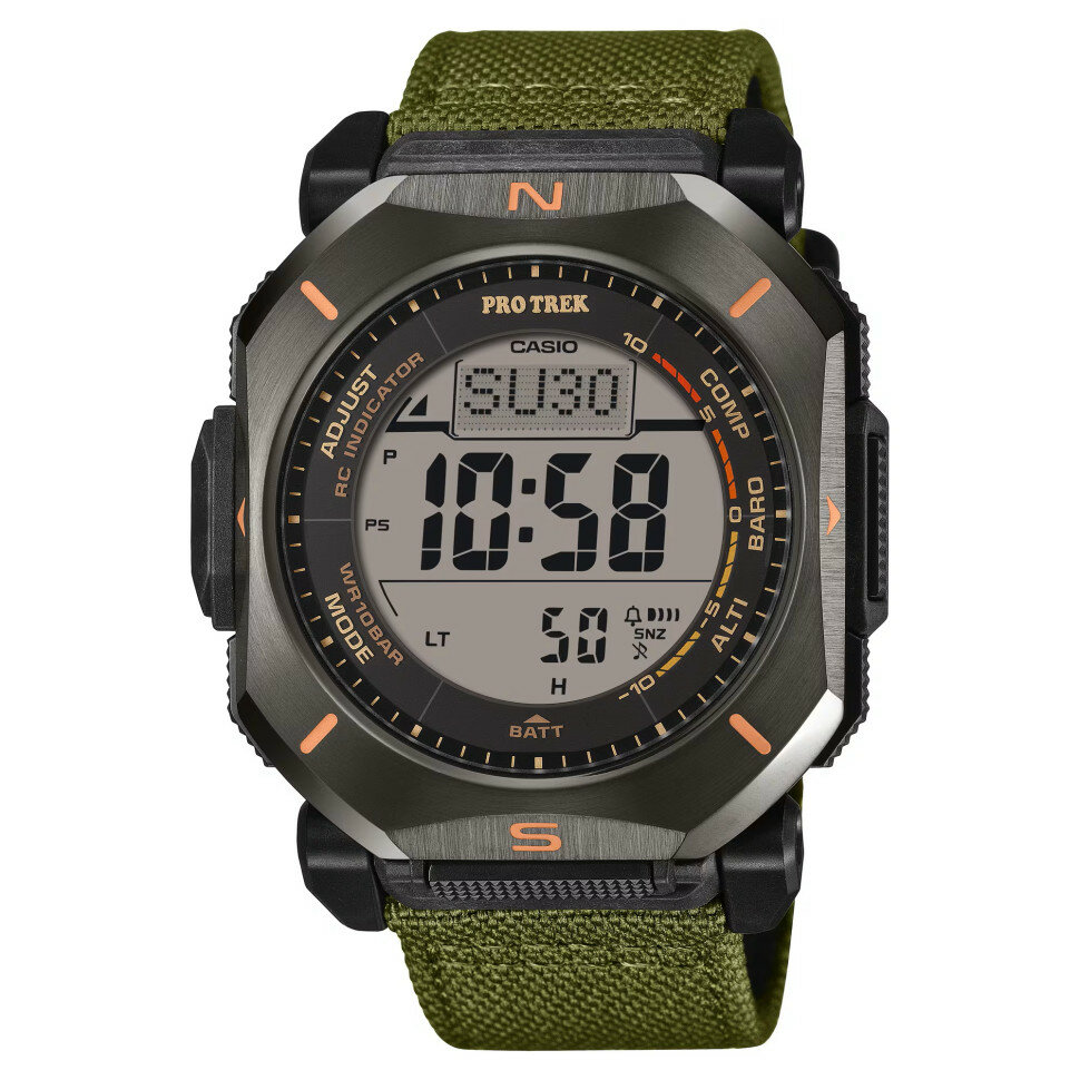 Наручные часы CASIO Pro Trek, зеленый