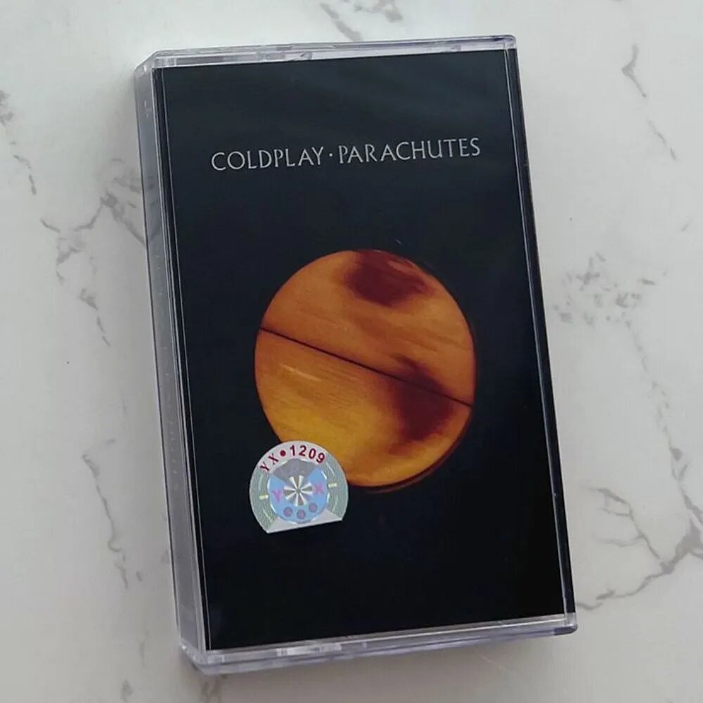 Coldplay # Parachutes Кассета с Магнитной Лентой аудиокассета