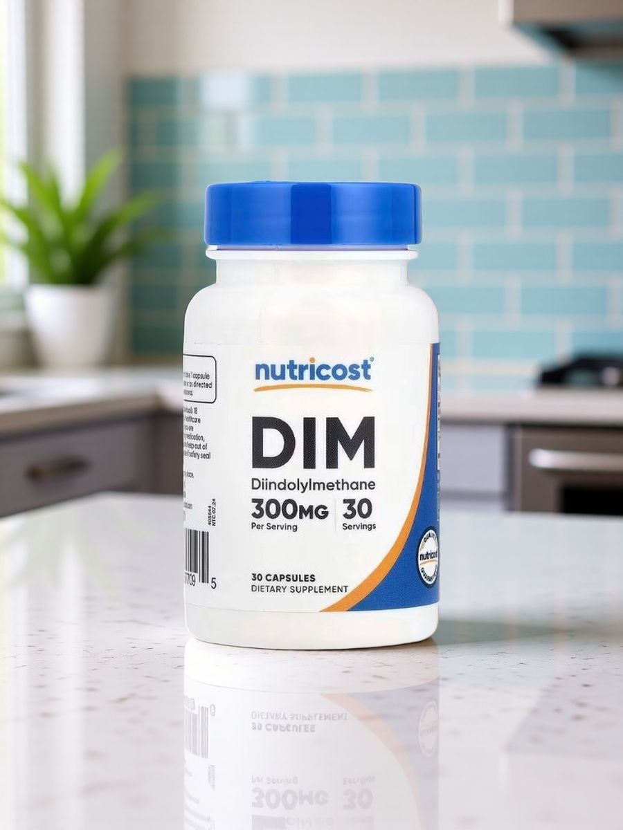 DIM, дииндолилметан 300 мг, 30 капсул Nutricost (США)