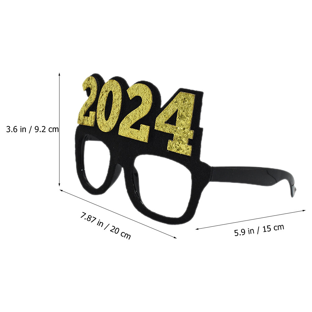 Очки Для Нового Года 2024 Набор 2 Штуки Размер 20.00X15.00X9.20Cm