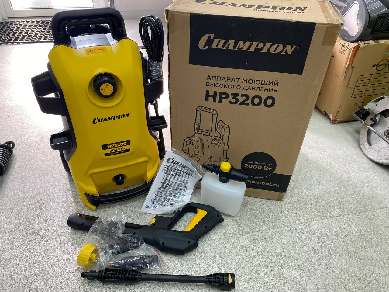 Мойка высокого давления Champion HP3200