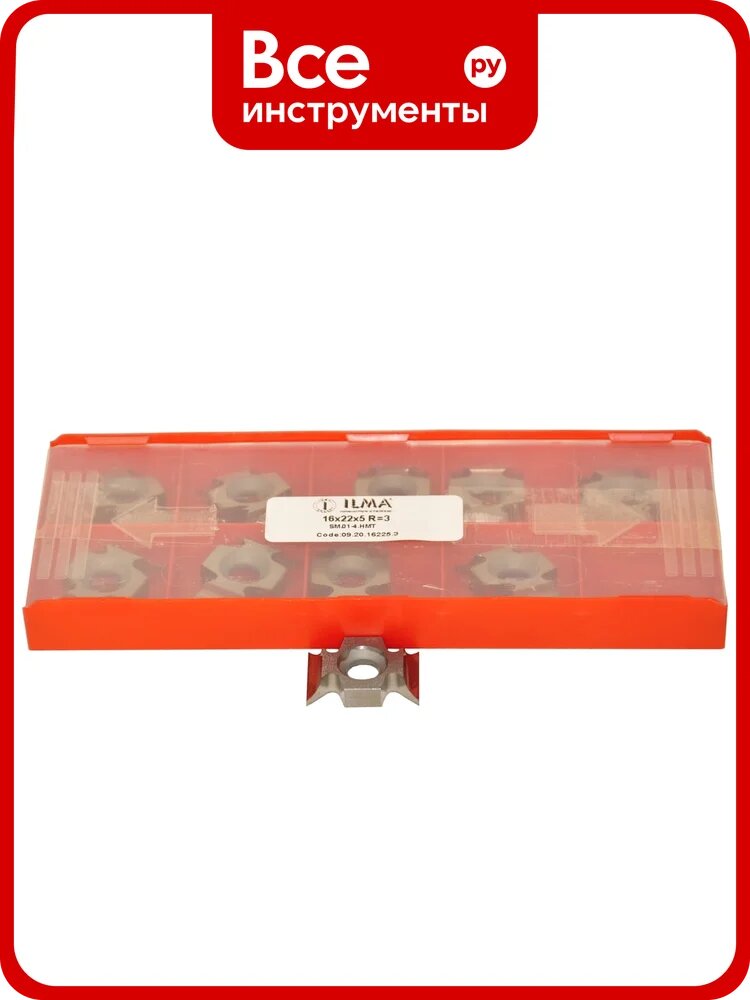 Кромочная пластина ILMA HW 16x22x5 R=3 09.20.16225.3