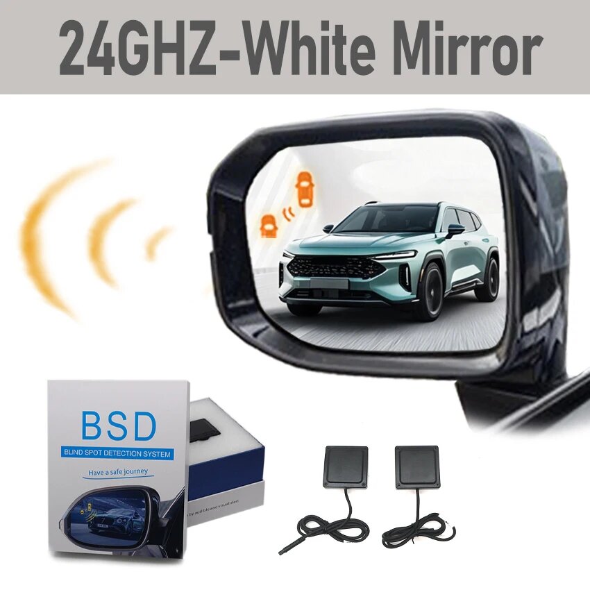 Радар 24 ГГц для HAVAL DARGO Dragon 2021-2024 2025 Детектор 24GHZ White mirror, DARGO 2021-2025