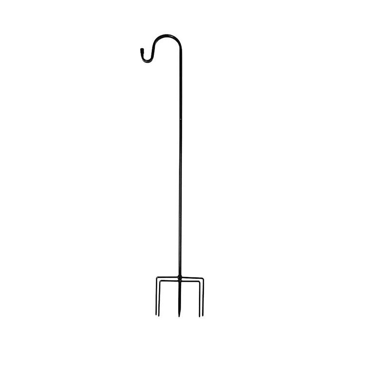 Трансграничный горячий продавать крюк овчарки Iron Craft Outdoor Anti-rust Courtyard Ground Shepherd Hook Съемный крюк