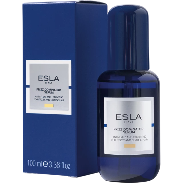 ESLA Frizz Dominator Serum 100ml Несмываемая сыворотка для непослушных и вьющихся волос, ES-ESFRSE, ESLA
