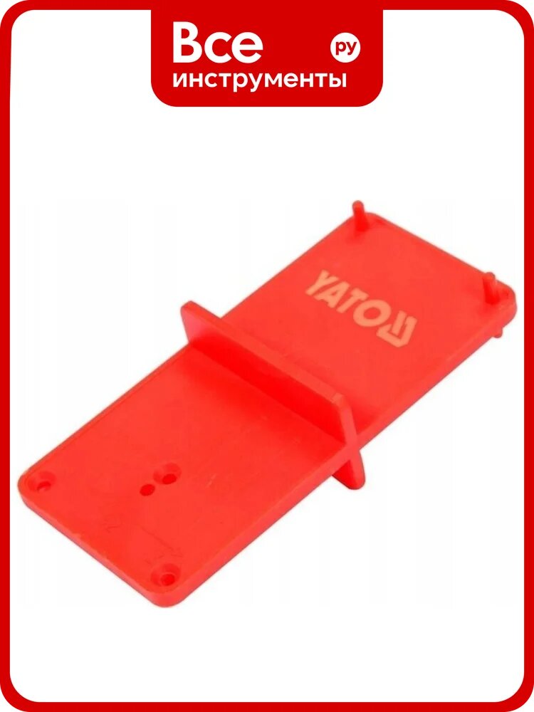Шаблон для установки петель YATO 40x85мм YT-44135