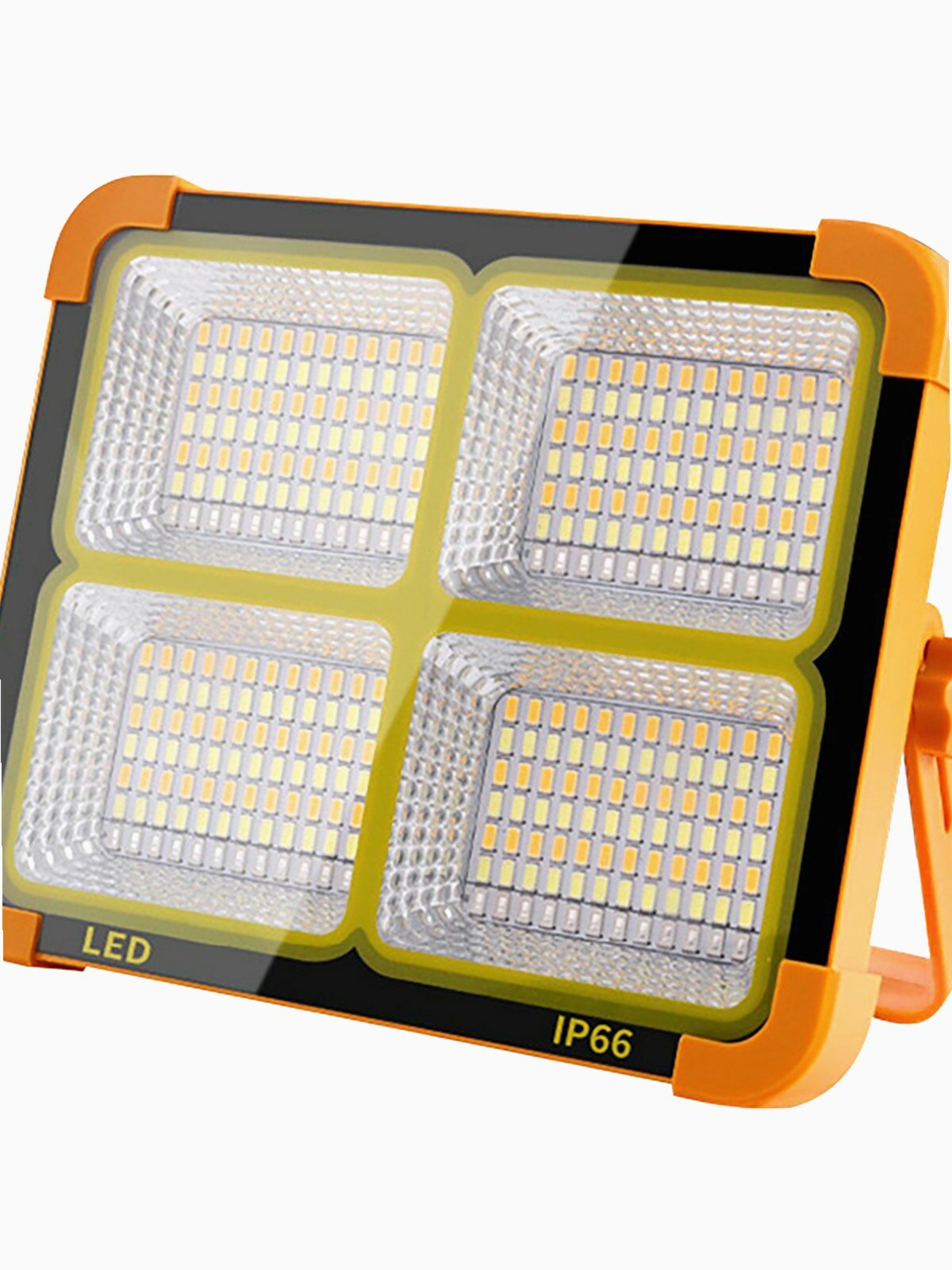 Светильник переносной, LED, пластик, оранжевый, 21,5 см x 17,5 см, IP65