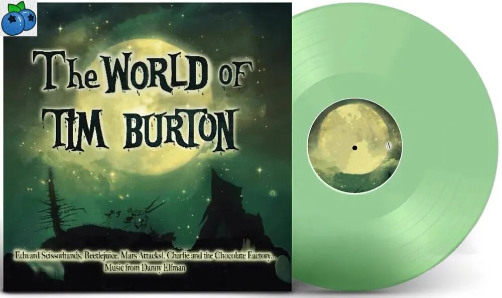 Виниловая пластинка Danny Elfman - The World Of Tim Burton 2 x LP Green vinyl, Новый и еще запечатанный совершенно новый и еще запечатанный New, NEW
