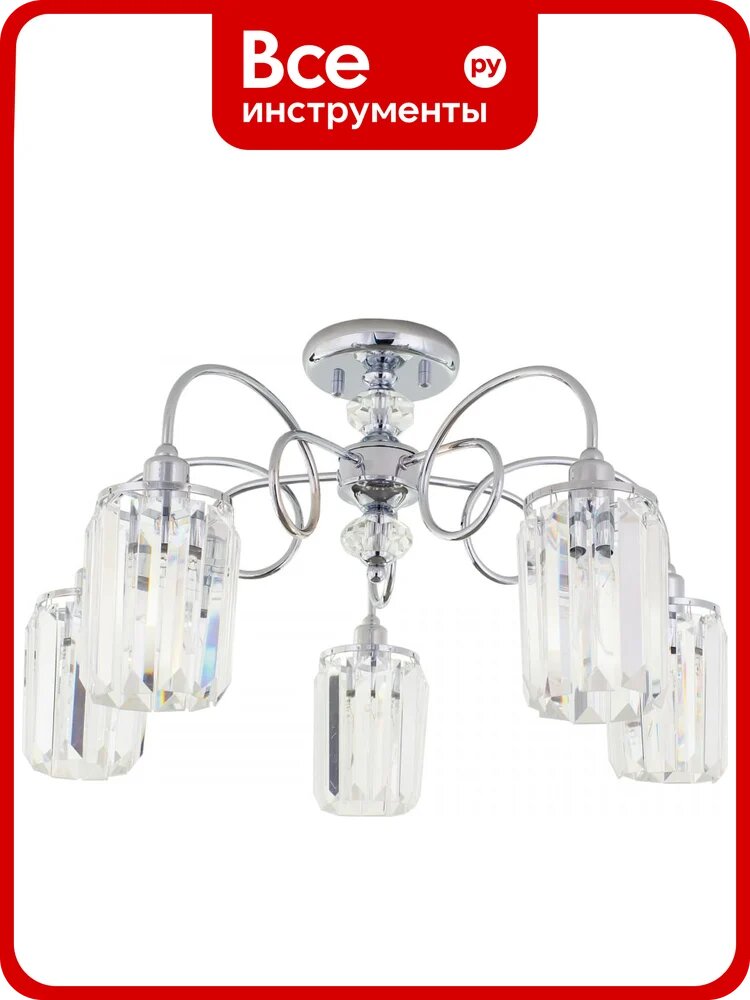 Хрустальная люстра Citilux Синди Хром CL330151