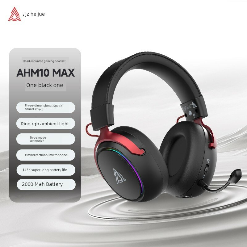 Трирежимный наушник AHM 10 беспроводной Bluetooth игровой наушник для компьютера мобильного телефона спорта и бега