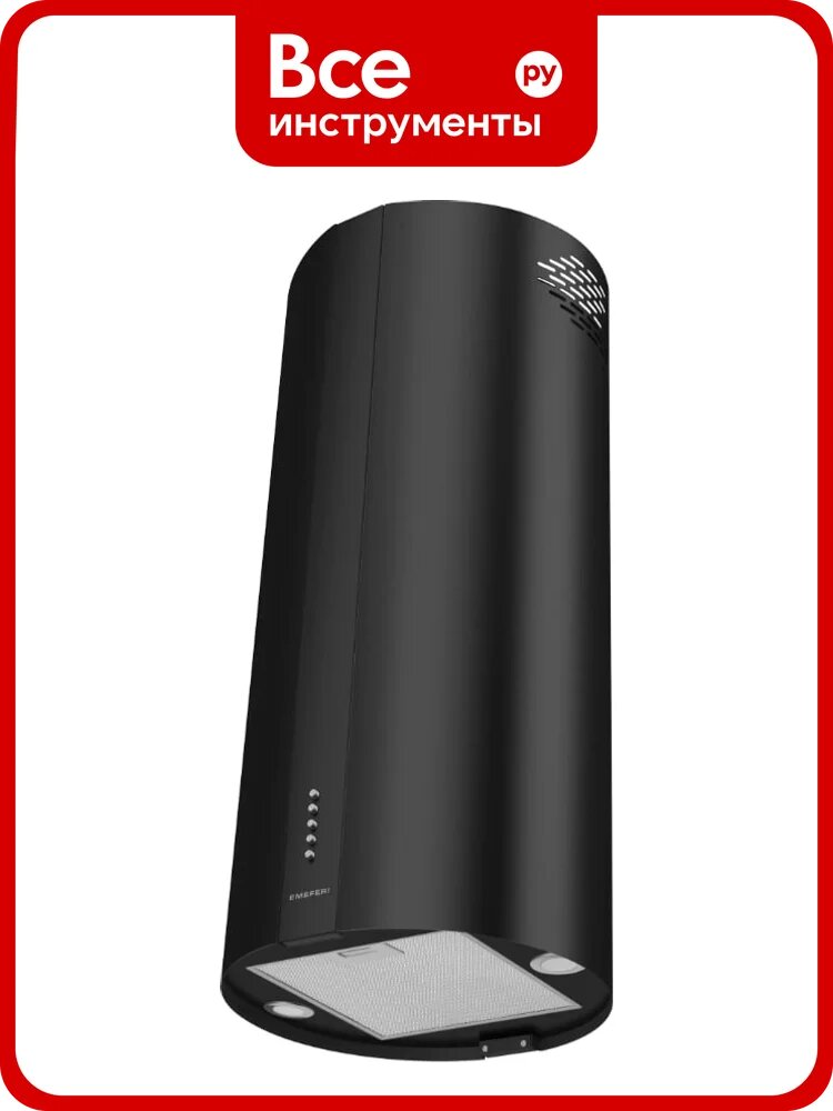 Вытяжка цилиндрическая островная MEFERI TUBE40BK ISLA POWER МФ-00000934