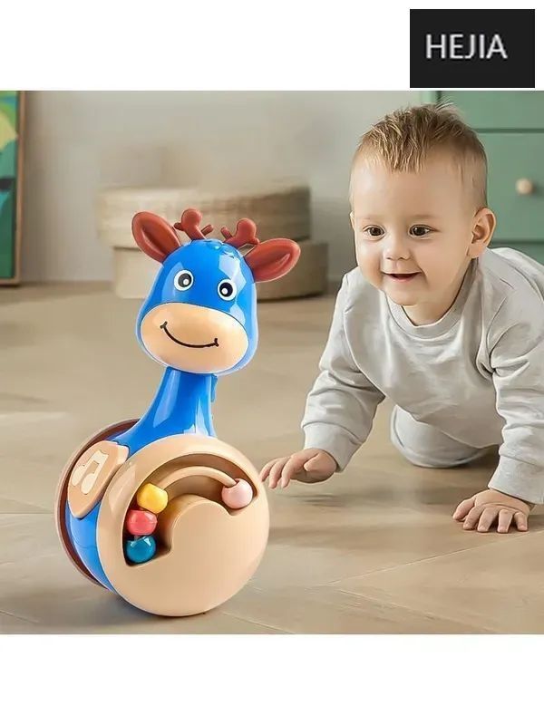 Игрушка-неваляшка из олененка