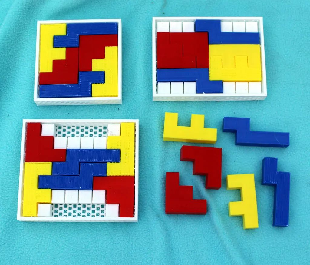 3D-пазл сборный геометрический, PLA, 3D-печать, арт. PZ-PUZ-CC-30577061778b