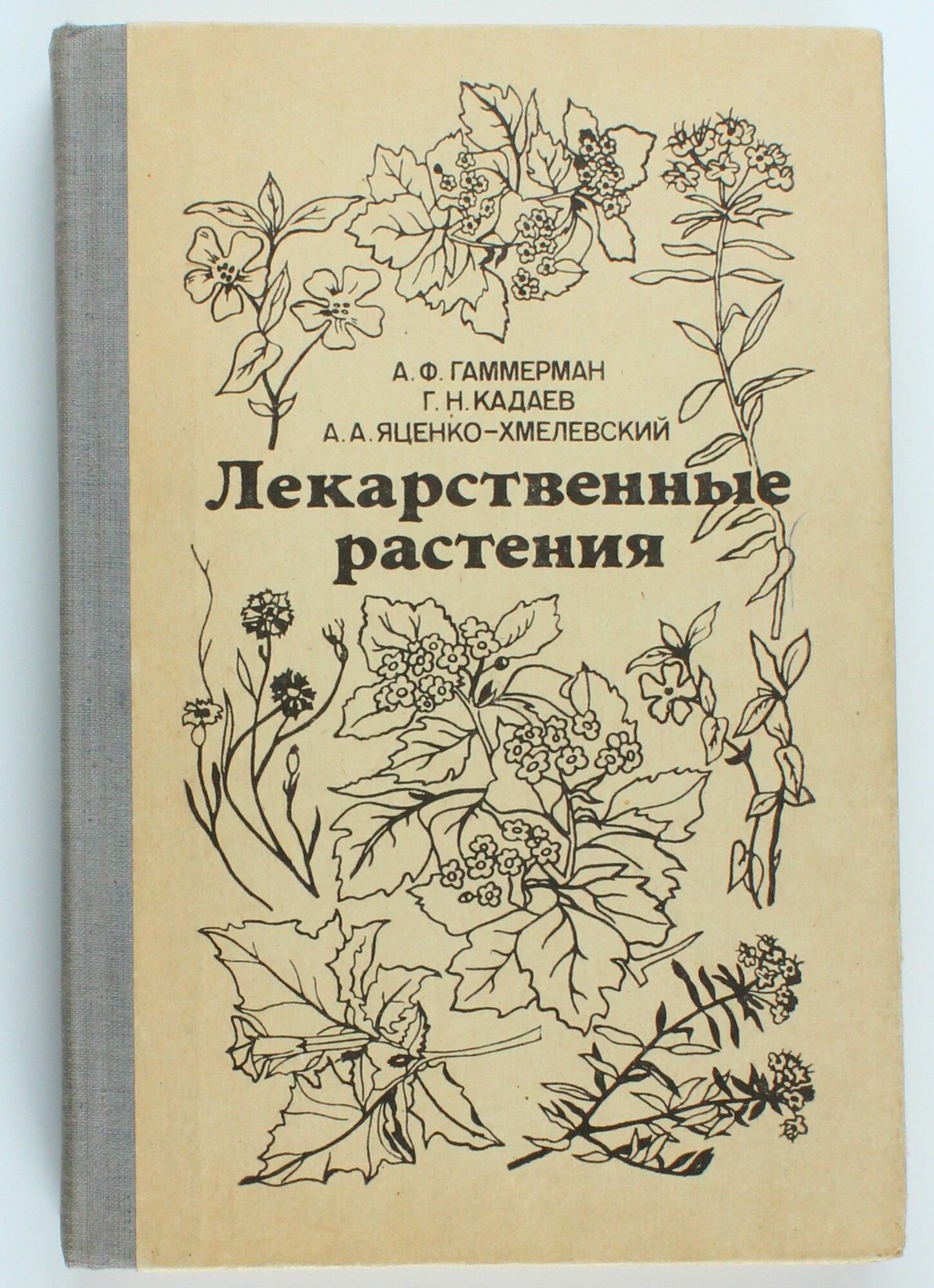 Букинистическая книга Лекарственные растения, 1983 год