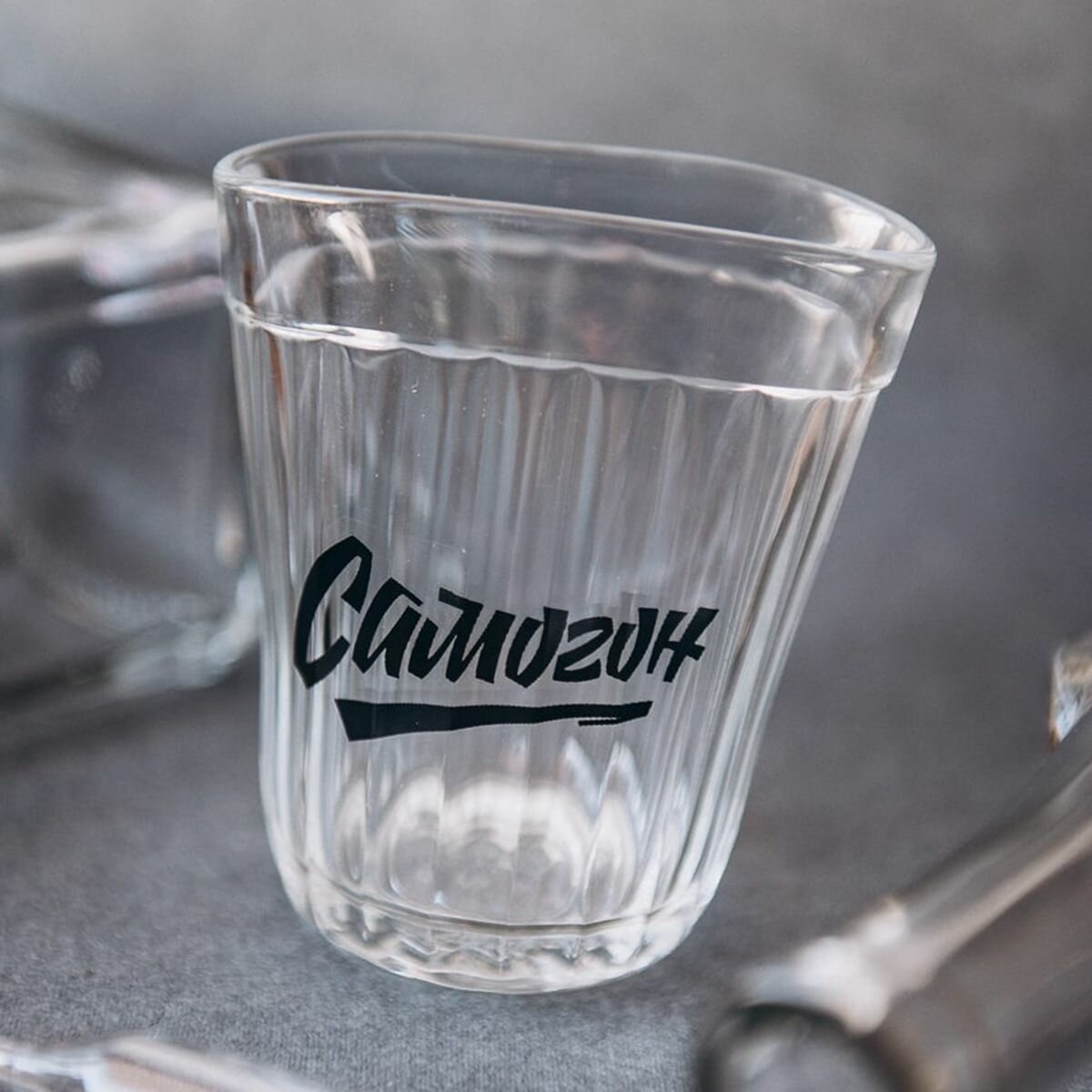 Стакан граненый прикольный самогон