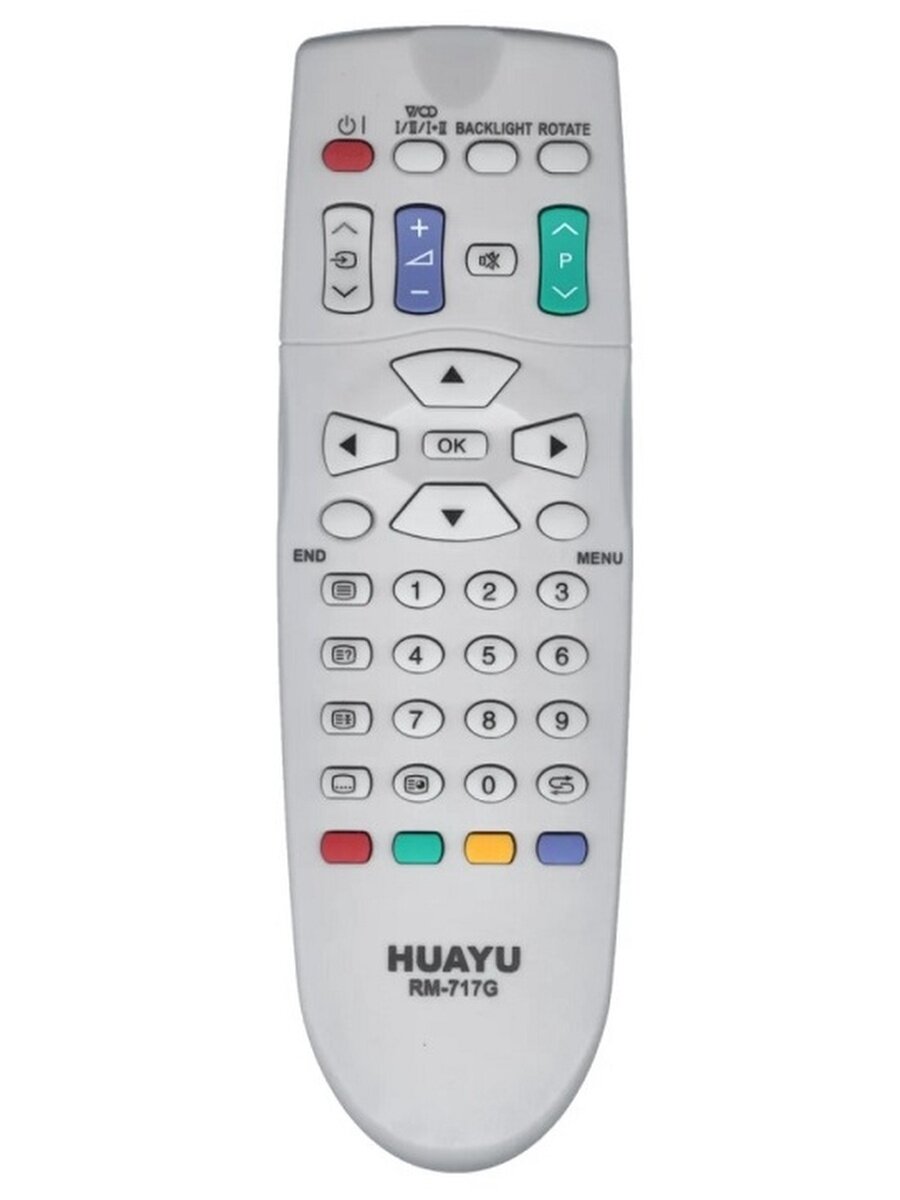 Пульт для Sharp универсальный RM-717G (HRM471) (серый)