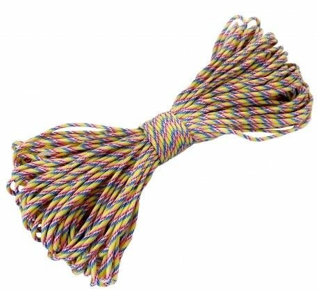 Тактический паракордовый шнур 30 м (Light Stripes)