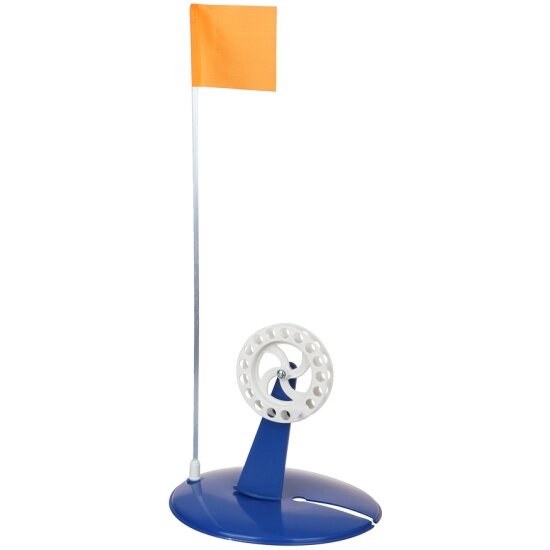 Набор для зимней рыбалки Azor Fishing жерлица пластик, катушка, флажок