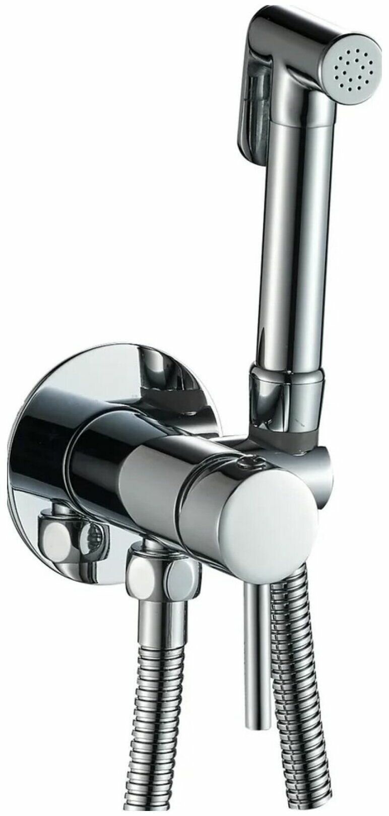 Смеситель с гигиеническим душем HAIBA HB5511, хром