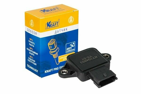 Датчик положения дроссельной заслонки Hyundai Accent (94-) / Kia Spectra (00-) OBERKRAFT KRAFT KT104853