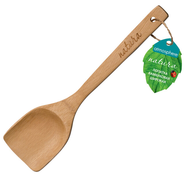Лопатка ATMOSPHERE Natura 30см широкая бамбук