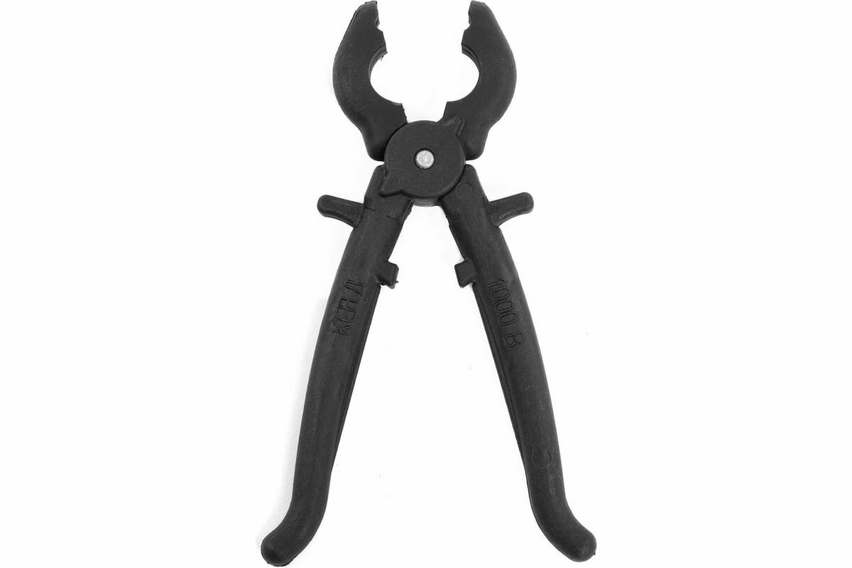 Антиток КСП клещи для смены предохранителей до 1 кВ, изолированная рукоять инструмент