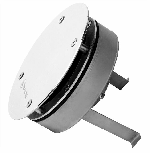 Водозабор Aquaviva с сетчатой крышкой, Ø 125 мм, 2" ВР, AISI-304, под бетон, цена - за 1 шт