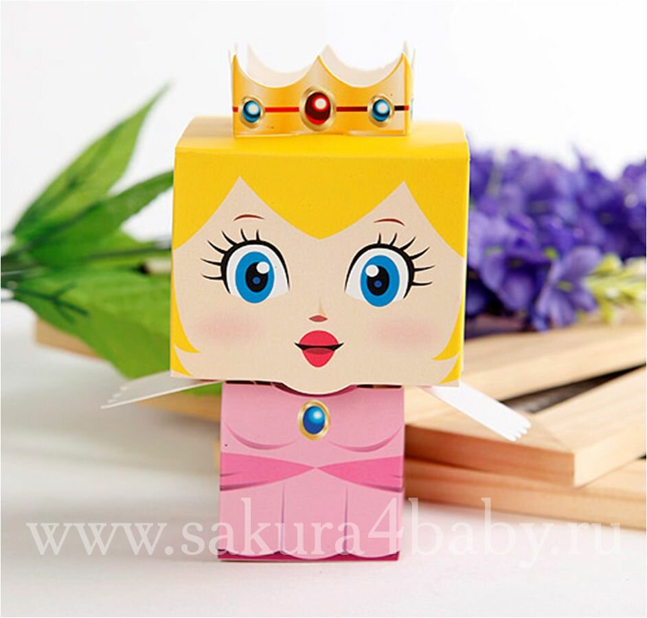 Бонбоньерки Sakura Принцесса - Упаковка, 37 шт