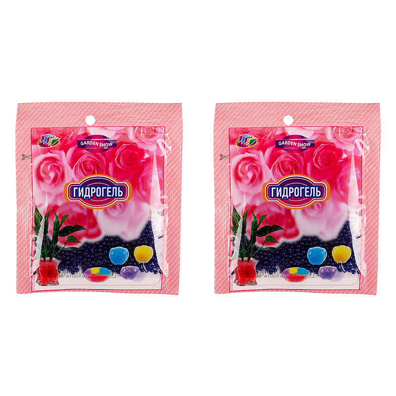 Гидрогель микс из 10 цветов 10 г (2 шт.)