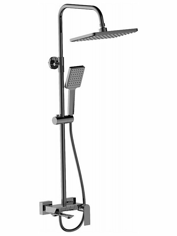 Душевая система Haiba HB639-3/оружейная сталь (HB24639-3)