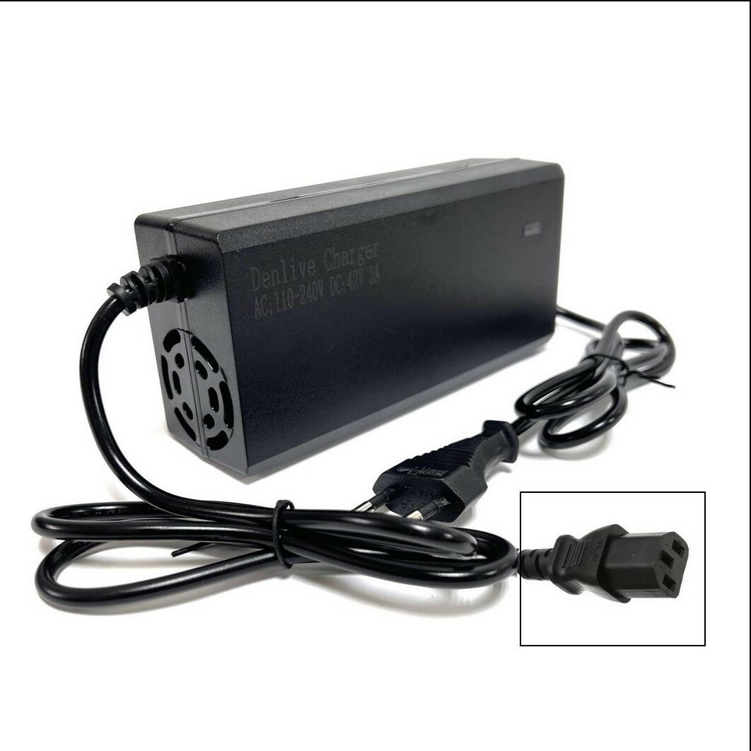 Зарядное устройство (зарядник) 48v для электроскутера/электросамоката C13