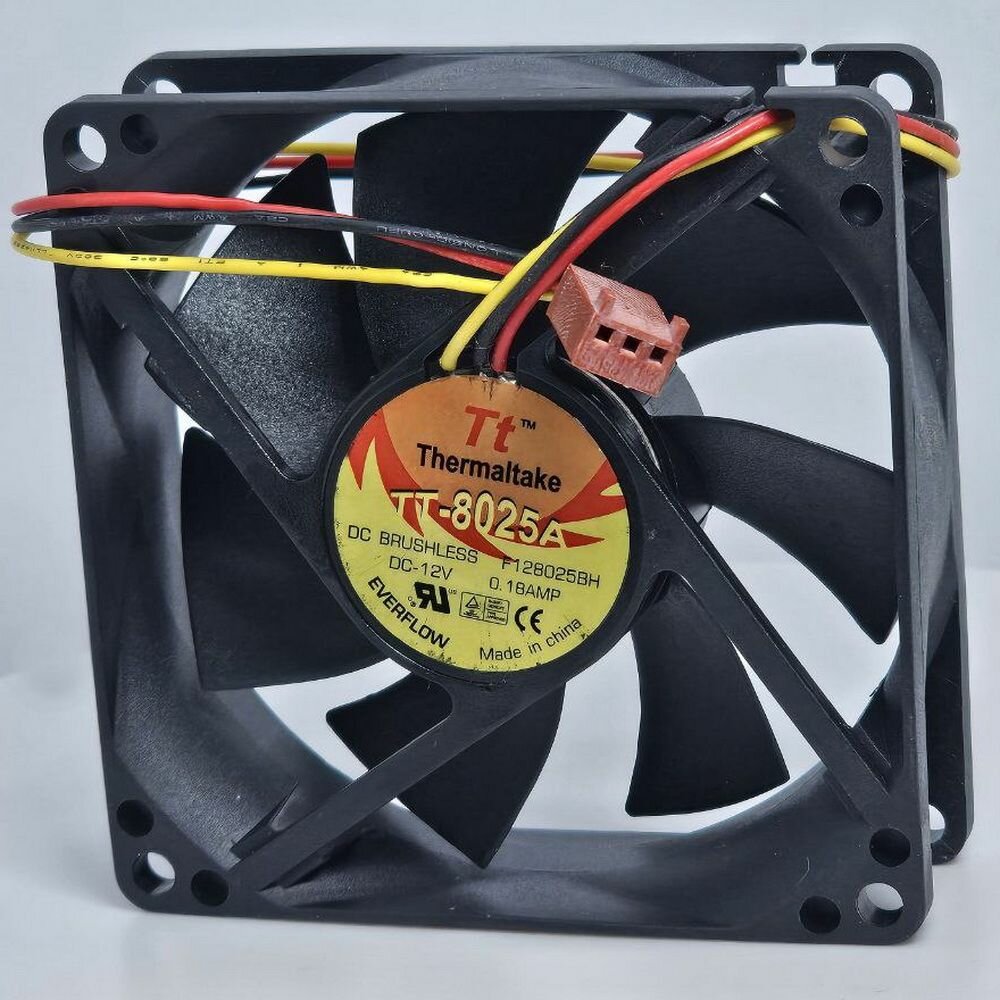 Вентилятор 8025 Termaltake F128025BH BALL 80x80x25mm 12V 0.18A 2900rpm 2.18W FC599
