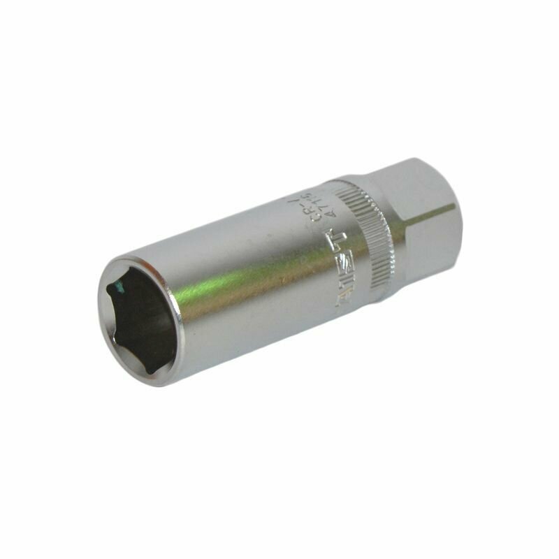 Головка свечная 16 мм 1/2" 6-гр. с резинкой сатиновая AIST 47116 ключ свечной 16мм