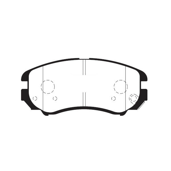 Колодки Передние SANGSIN SP1202
