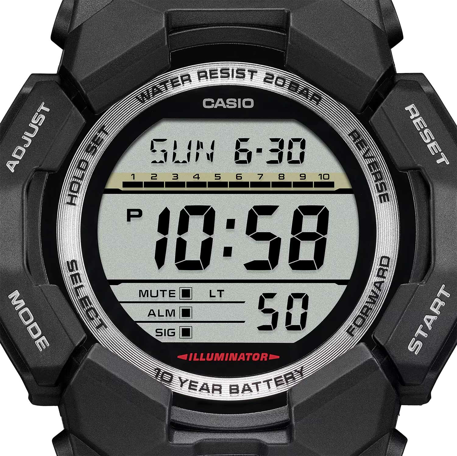 Наручные часы CASIO G-Shock, черный — фото 1