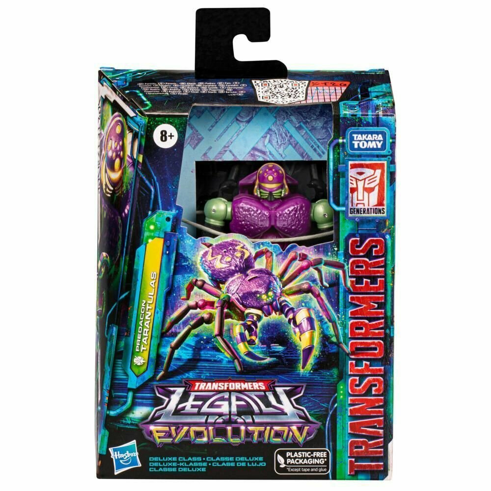 Трансформеры игрушки Hasbro Transformers Legacy Evolution Deluxe Class Predacon Tarantulas (14cm) F7204