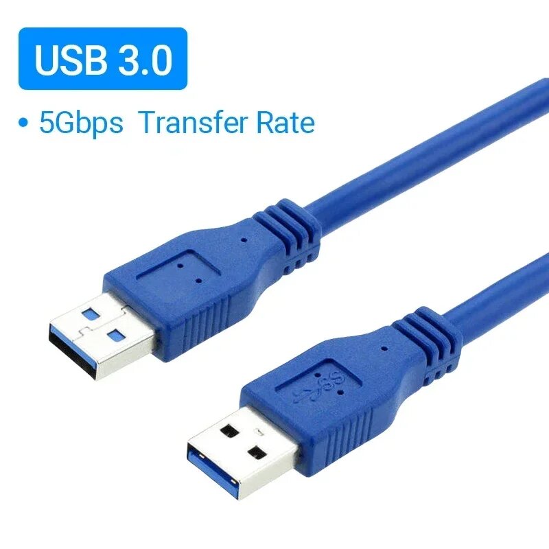 USB 3.0 удлинитель кабель 0,5 м, USB 3.0 Blue