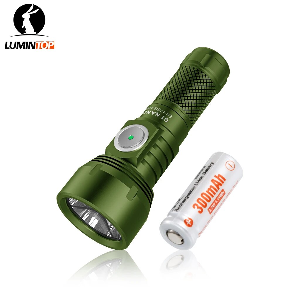 Lumintop GT NANO V3.0 USB фара 700 люмен Green