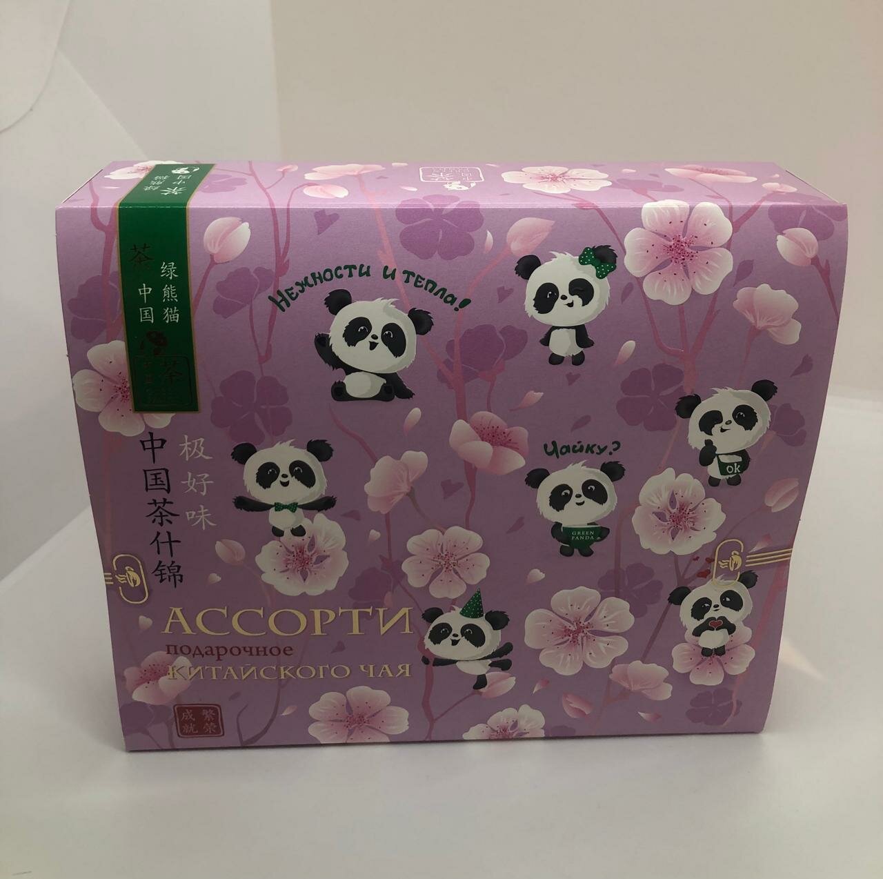 Ассорти чая "Зеленая панда" 24 пак