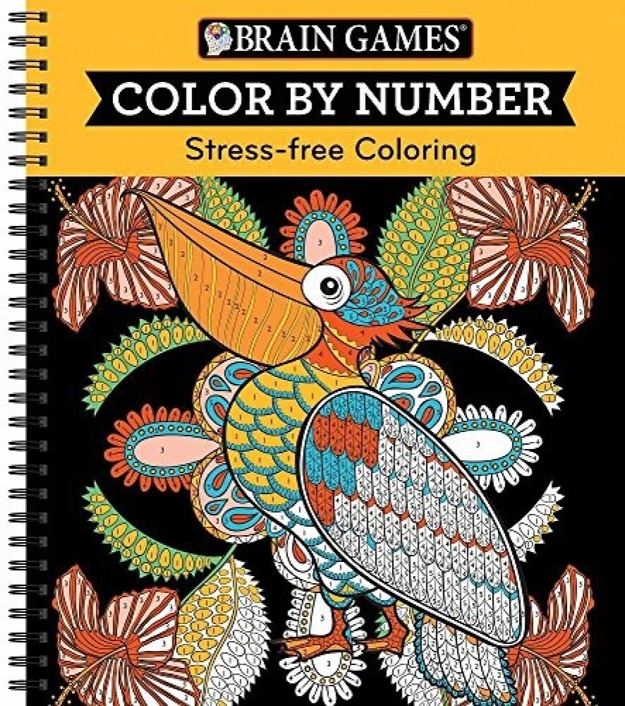 Brain Games - Color by Number: Stress-Free Coloring