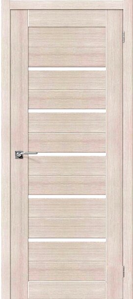 Межкомнатная Дверь Verda Свит 01 Капучино со Стеклом Сатинат / Верда.