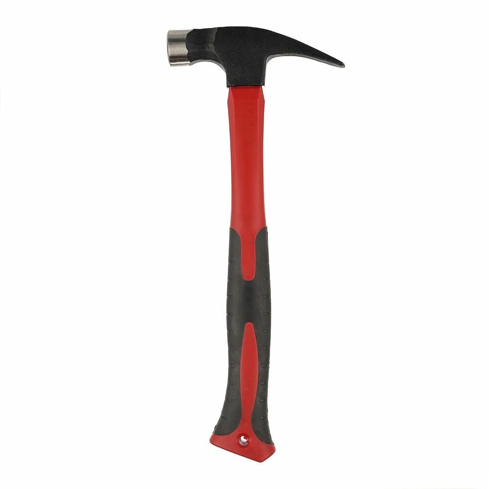 Молоток плотника 500 г с магнитом, с фиберглассовой рукояткой