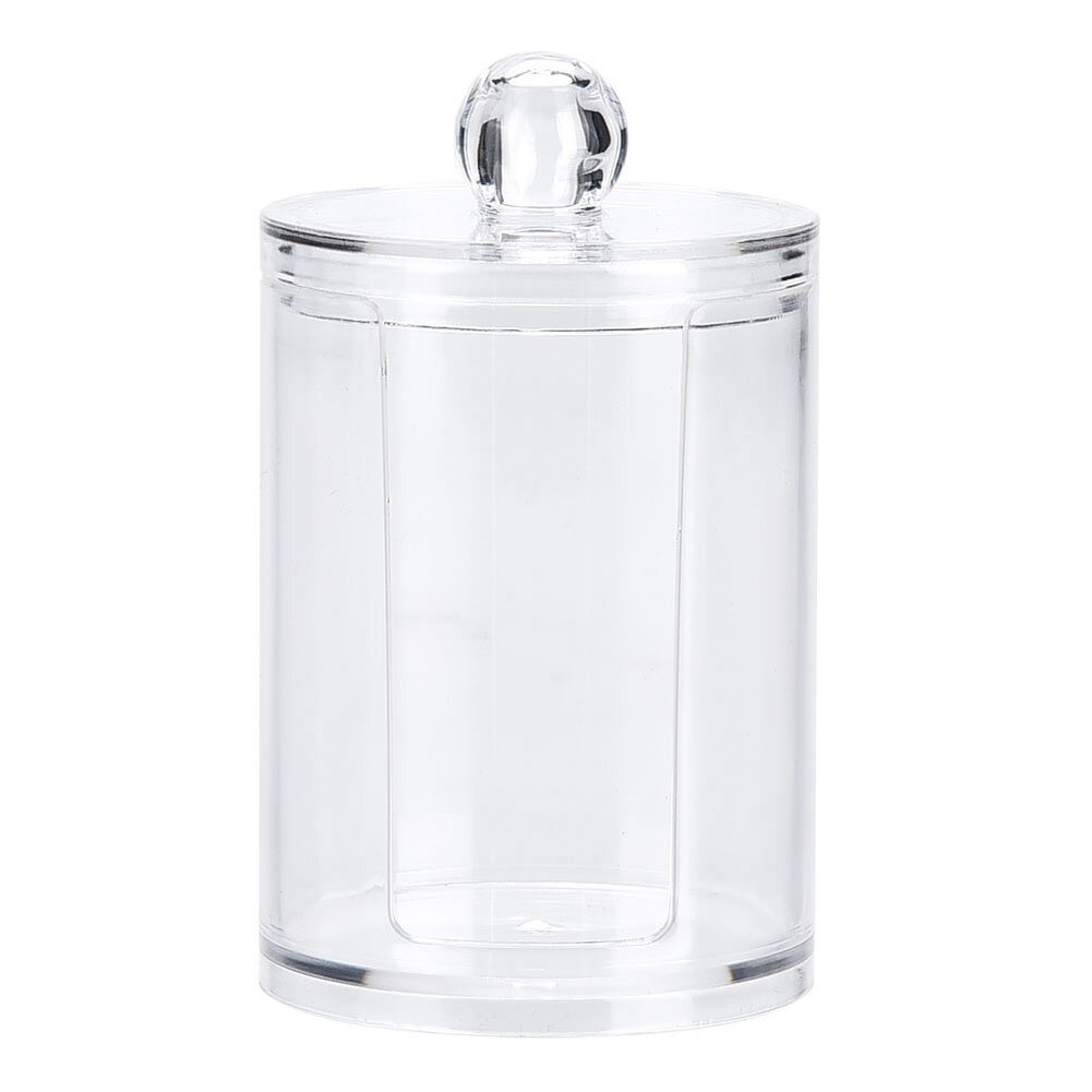 Коробка для тампонов, прозрачный держатель для ватных дисков, серьги для косметических подушечек