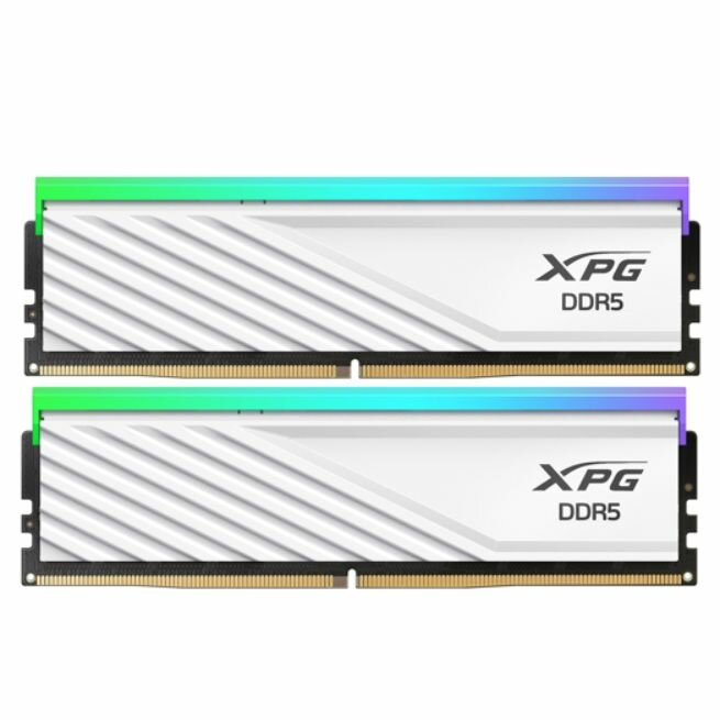 Оперативная память ADATA XPG Lancer Blade RGB (AX5U6400C3224G-DTLABRWH) DIMM DDR5 48 ГБ - 2 шт, 6400 МГц
