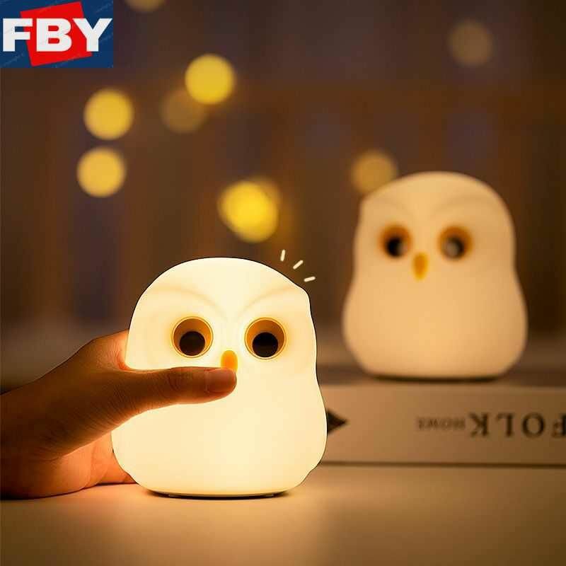 Owl Symphony, индукционный светодиодный ночник, подходит для детей и подруг