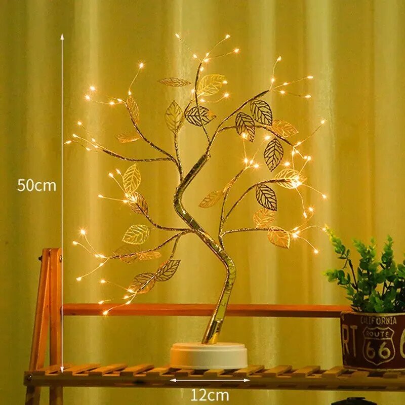 Ночник Golden Leaf 72 LED Haoze