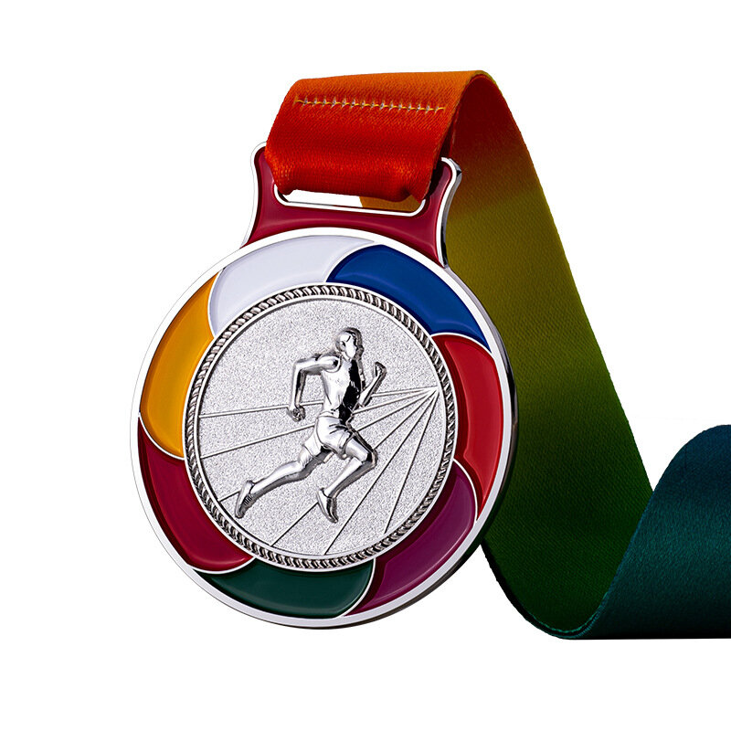 Медаль "Студенческий чемпион", с логотипом, хрустальная, 60г