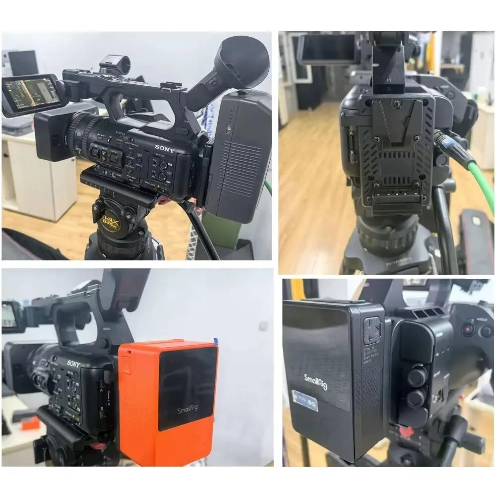 Адаптер питания Alvins для Blackmagic Pyxis 6K 12K и Sony PXW-Z200