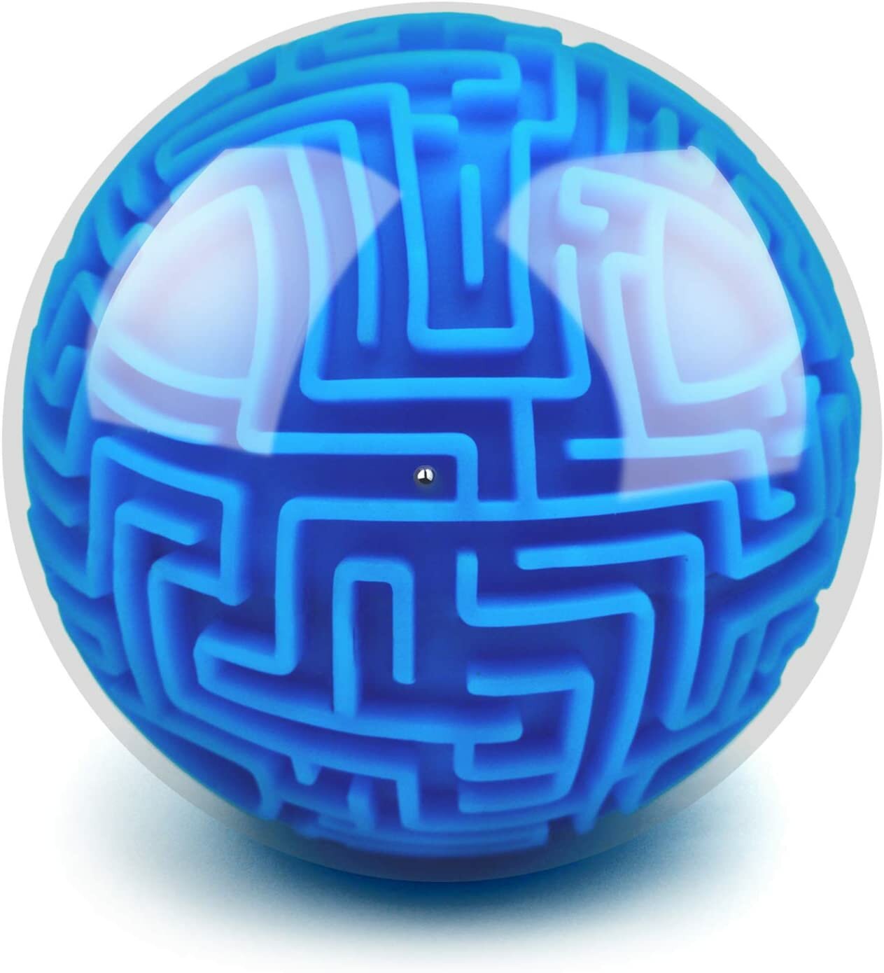 Игрушка для головоломок Amaze 3D Gravity Memory Sequential Maze Ball Puzzle для детей и взрослых - игра с сложными испытаниями для любителей игр с маленькими шарами, головоломками для мозга, пластик, сертификаты ASTM, EN71, возраст 2-4 года, 5-7 лет,
