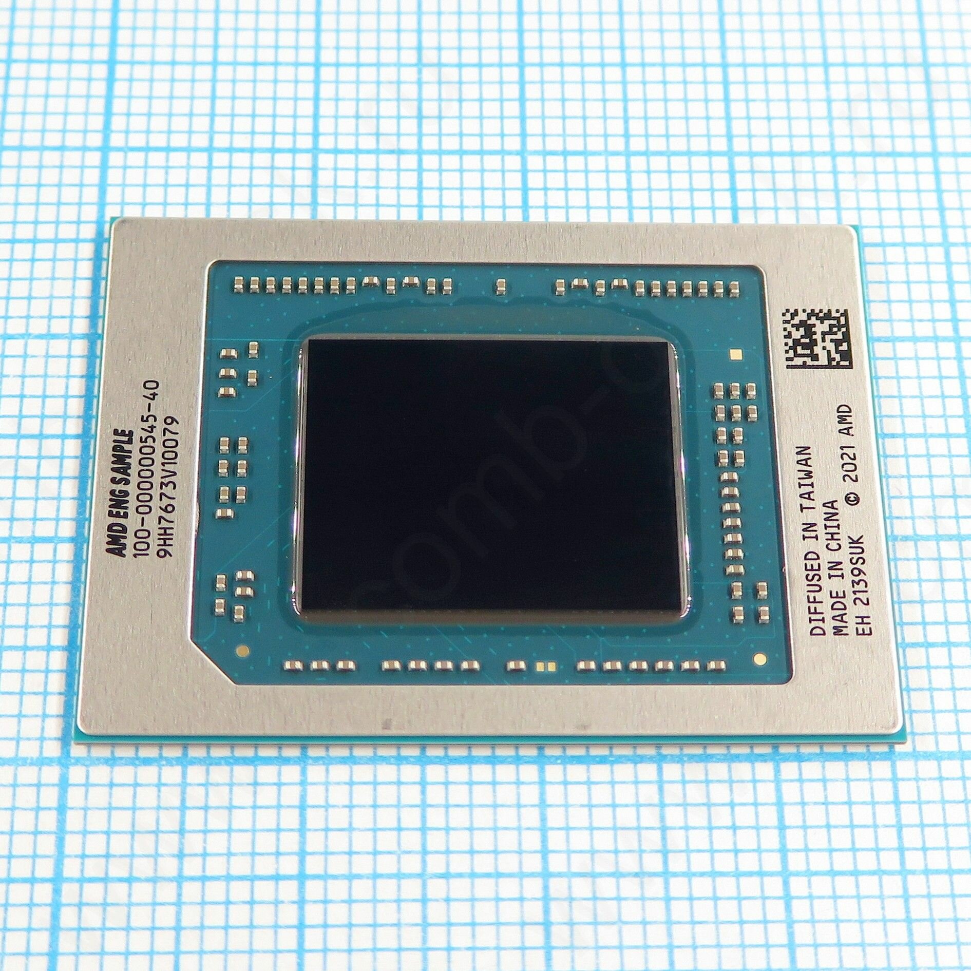 100-000000545-40 Ryzen 7 Mobile 6800H BGA (FP7) - процессор для ноутбука.